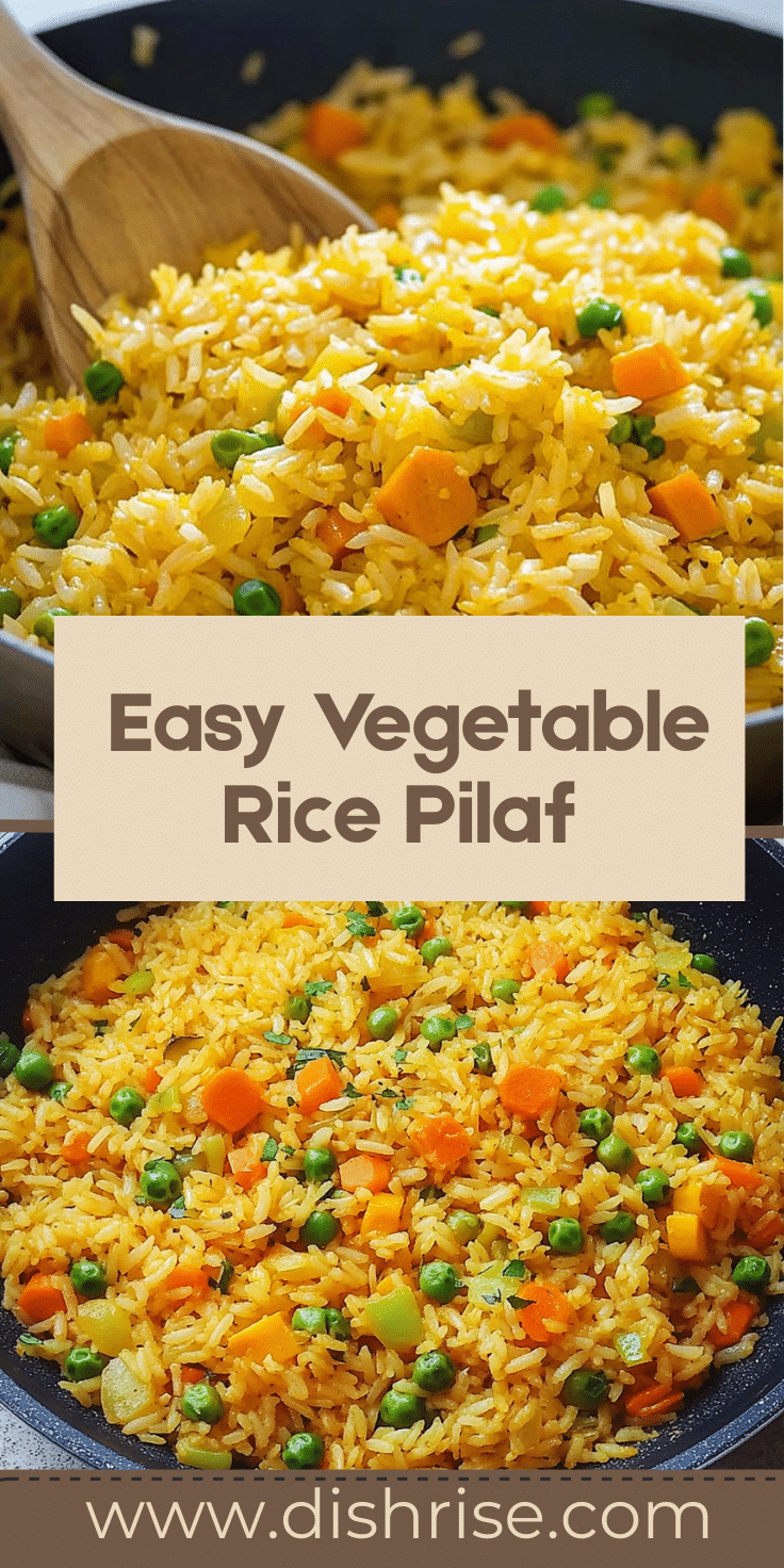 Vegetable Rice Pilaf | Dish Rise