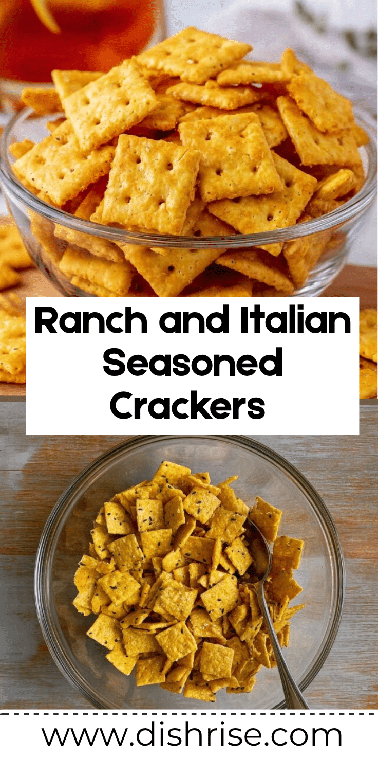 Seasoned Ranch & Italian Crackers Recipe | Flavorful Snack